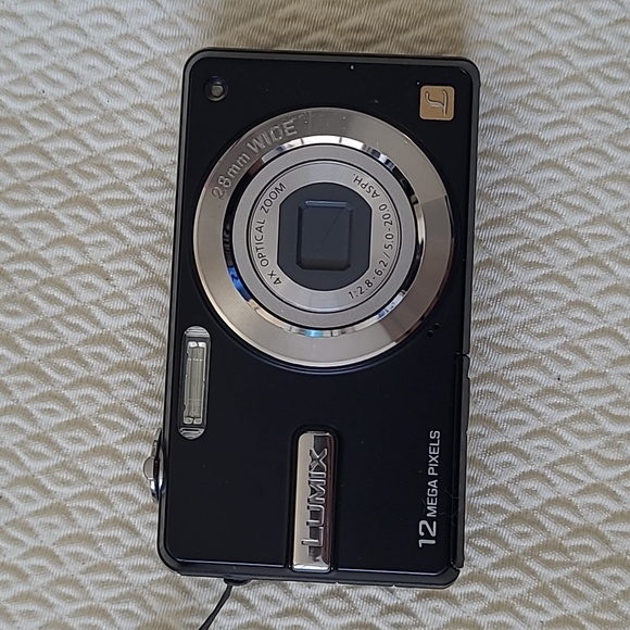 Panasonic | Other | Preowned Panasonic Dmcf3 Black Digital Camera ...
